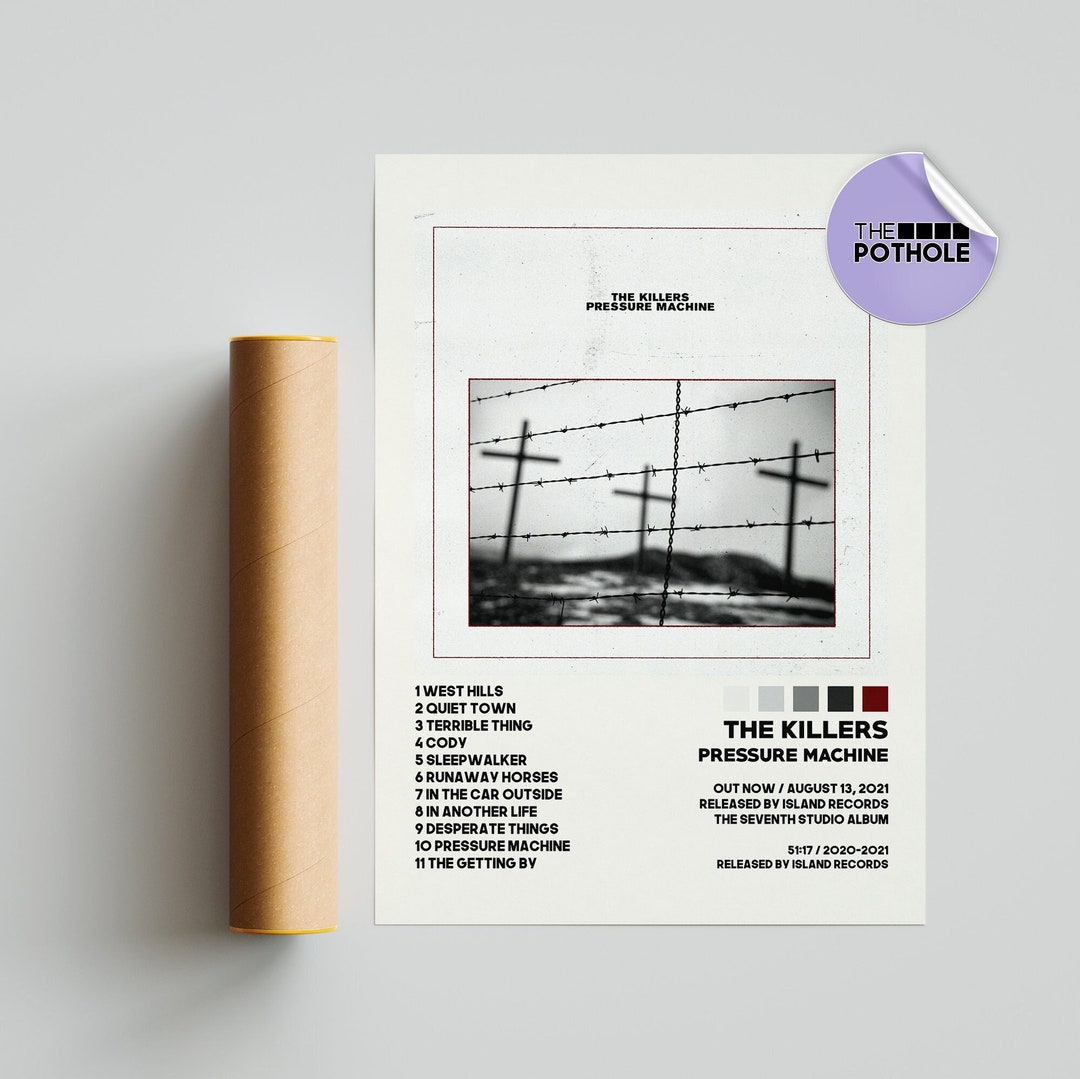 The Killers Posters / Pressure Machine Poster / Album Cover - Etsy