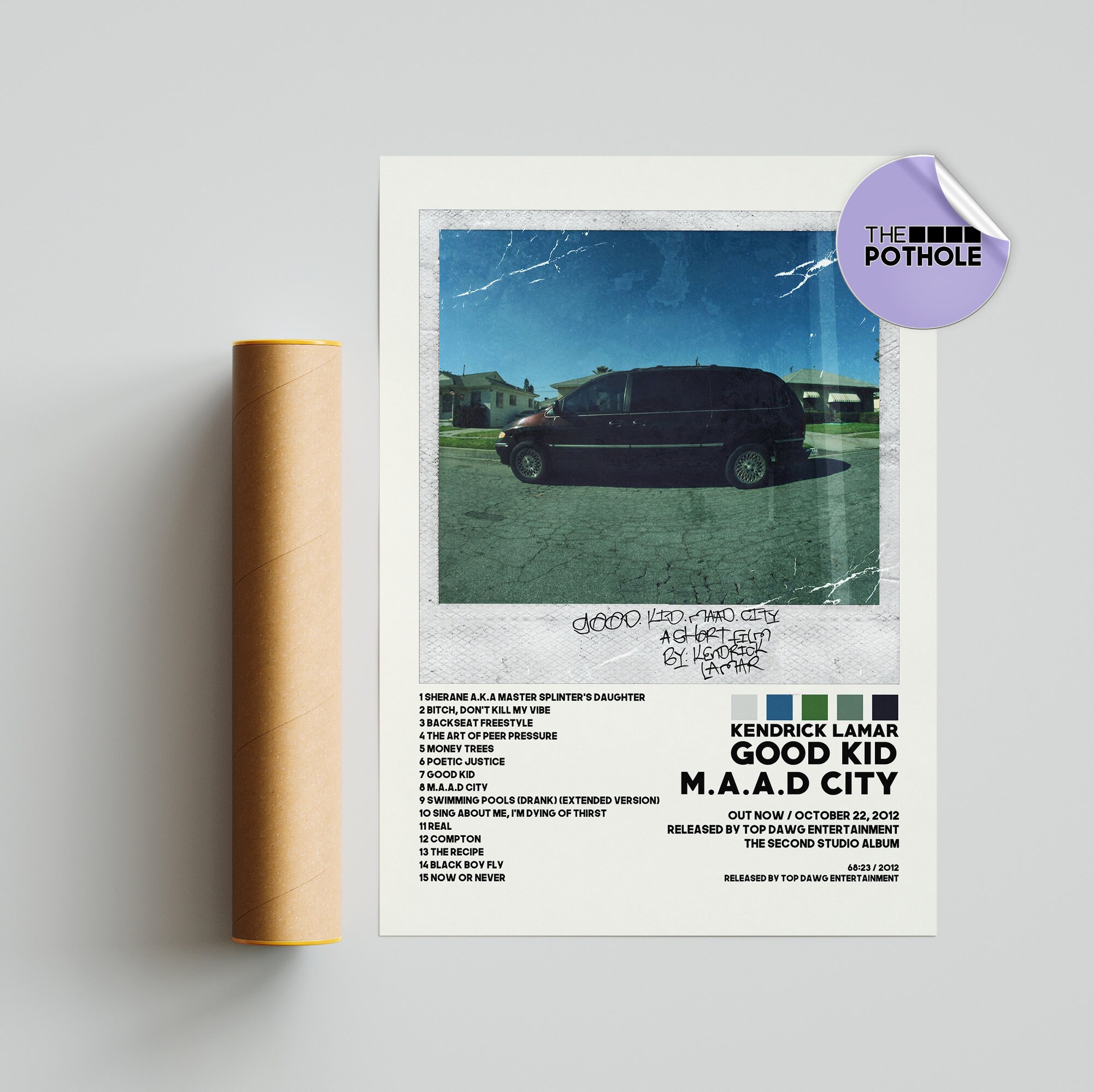 Kendrick Lamar The Recipe Album Cover