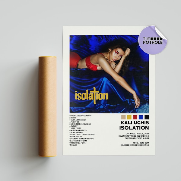 Kali Uchis Isolation Album Poster - Etsy