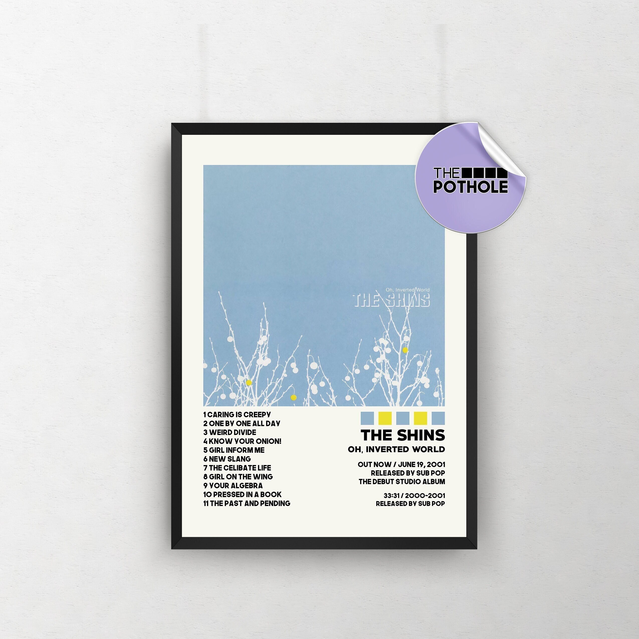 The Shins Posters / Oh, Inverted World Poster / The Shins, Oh, Inverted ...