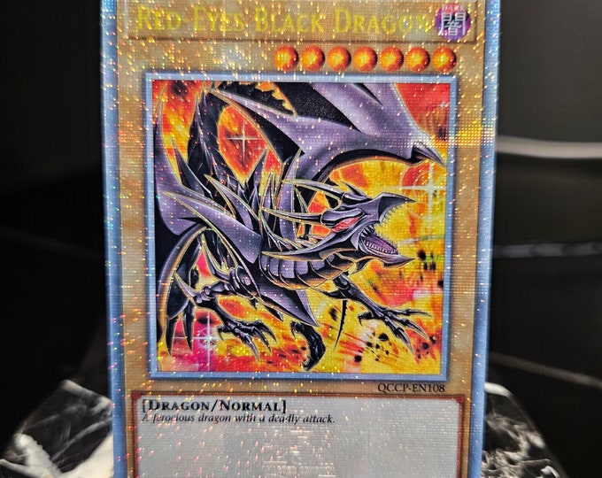 Red-eyes Black Dragon (25th Art: Unity) - QCSR Quarter Century - Starlight - Prismatic Secret ...