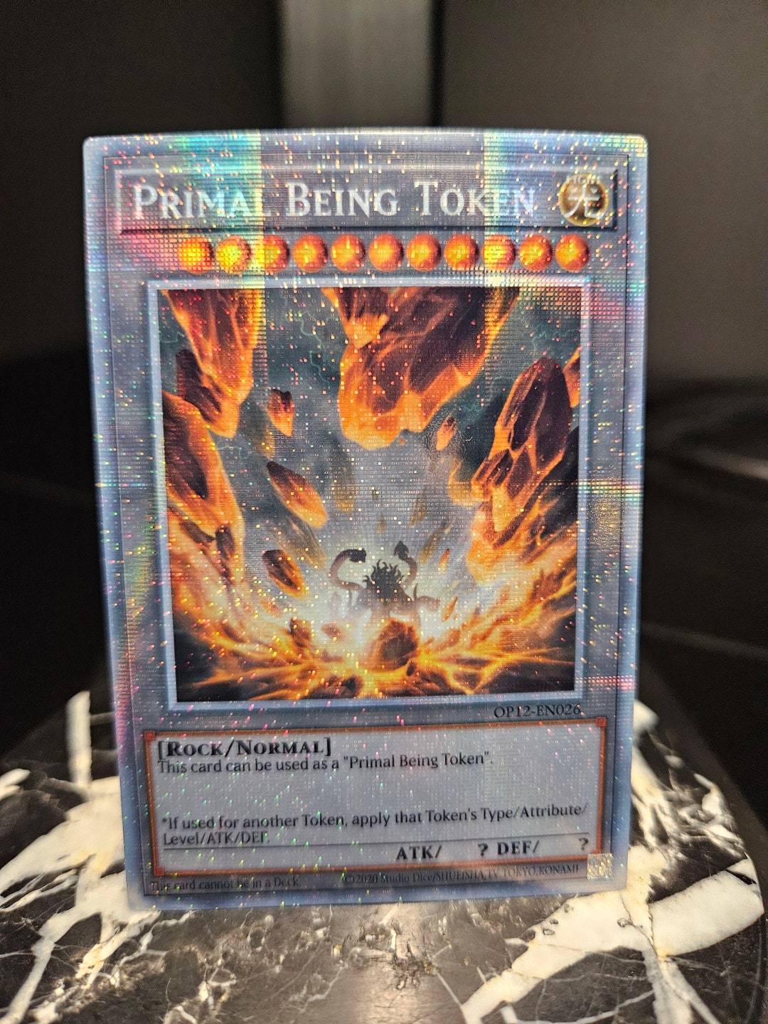 Primal Being Nibiru Token - Starlight - 25th Quarter Century Prismatic Secret Rare - Ultra ...