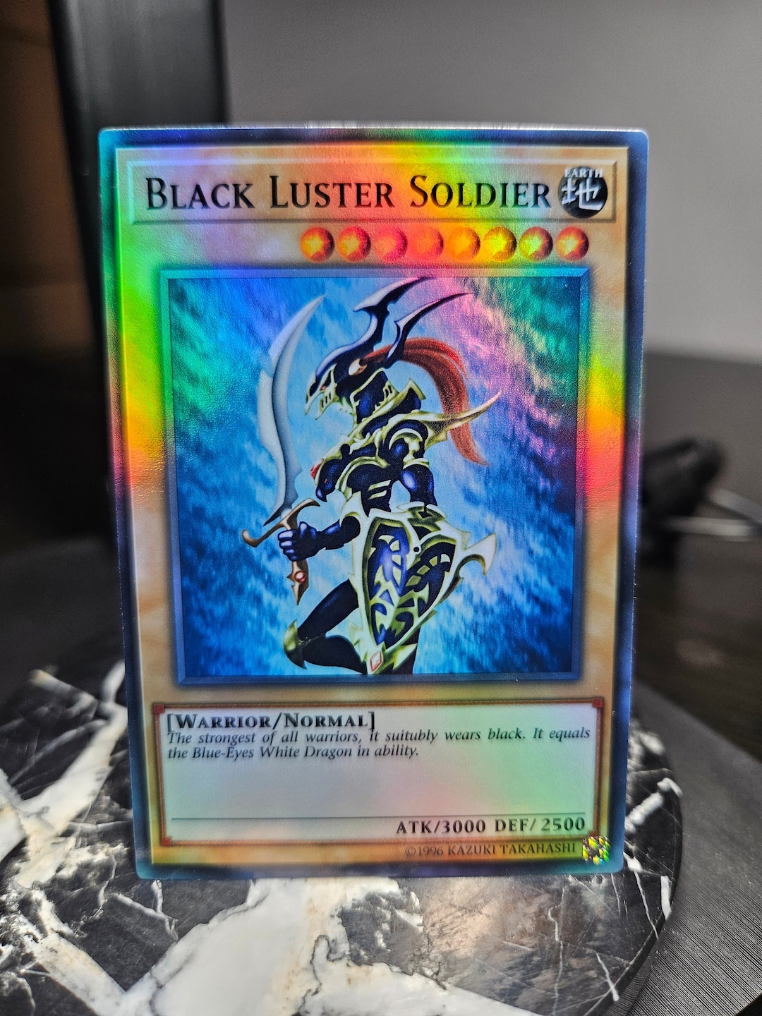 Black Luster Soldier normal Monster Ultra Rare 25th Anniversary Quarter ...