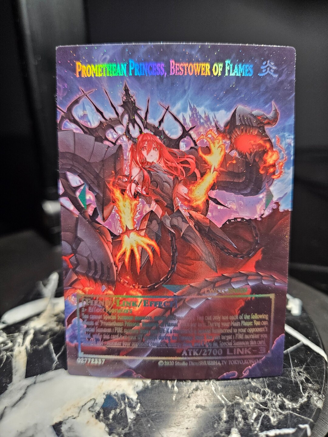 Promethean Princess, Bestower of Flames full Extended Art Starlight ...