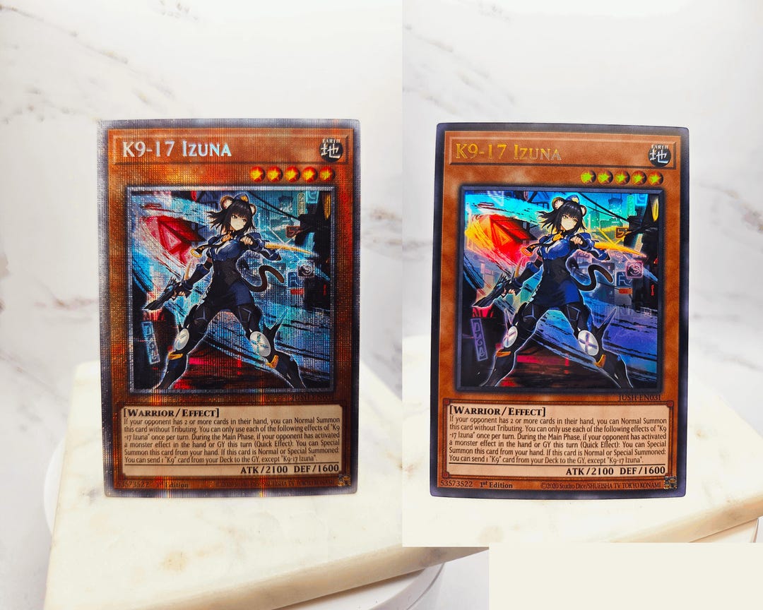 K9-17 Izuna - Starlight / Ultra Rare - Orica / Proxy Card - Etsy