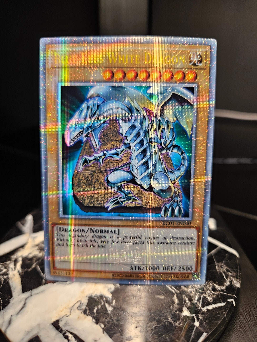 Blue-eyes White Dragon (ultimate Kaiba KC01) 25th - Quarter Century - Starlight - Prismatic ...