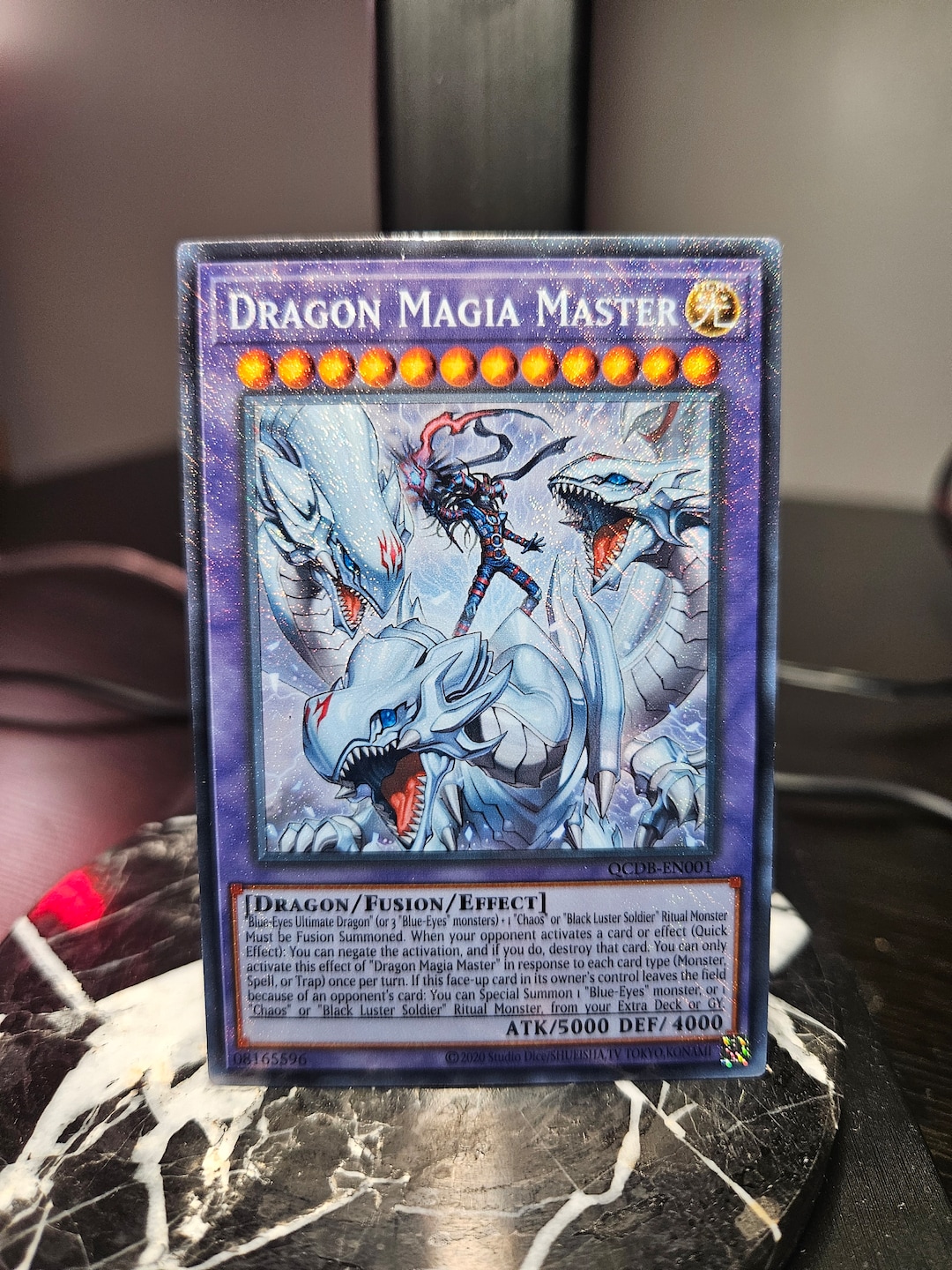 Dragon Magia Master Secret Rare Prismatic Starlight Ultra Common Single ...