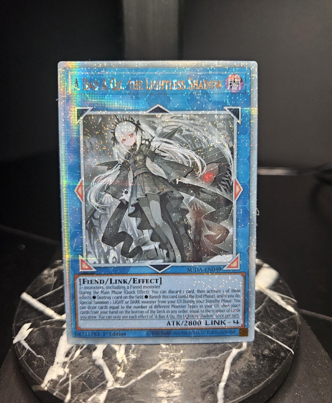 A Bao A Qu, the Lightless Shadow - 25th Quarter Century Secret Rare ...