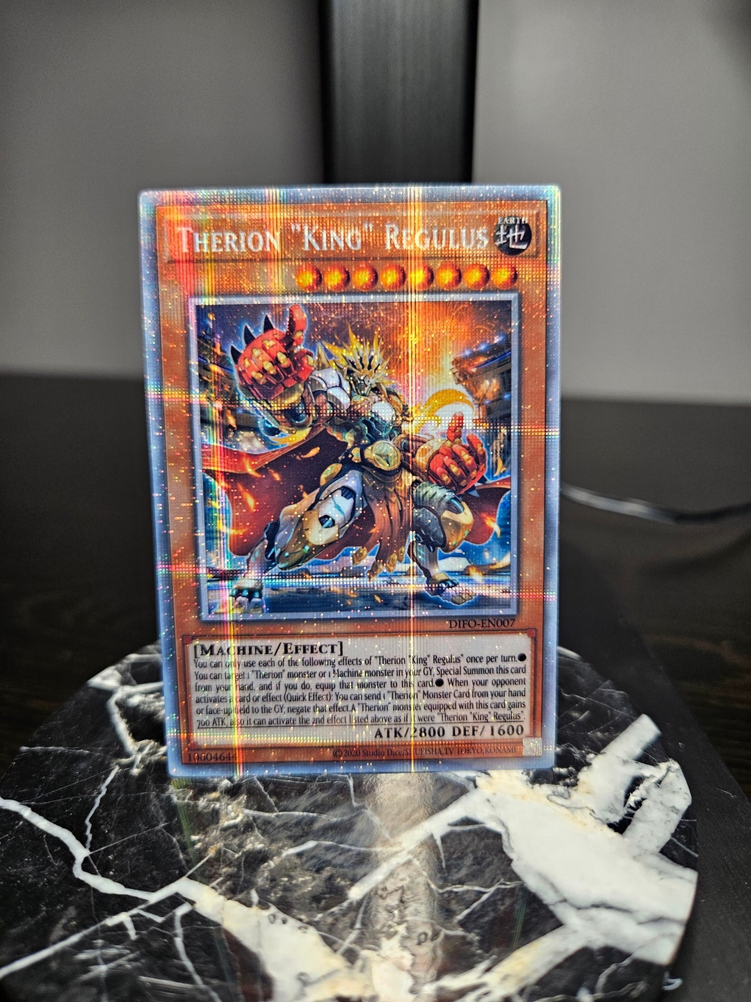 Therion King Regulus king Starlight Prismatic Secret Rare Common Single or Playset Orica Proxy ...