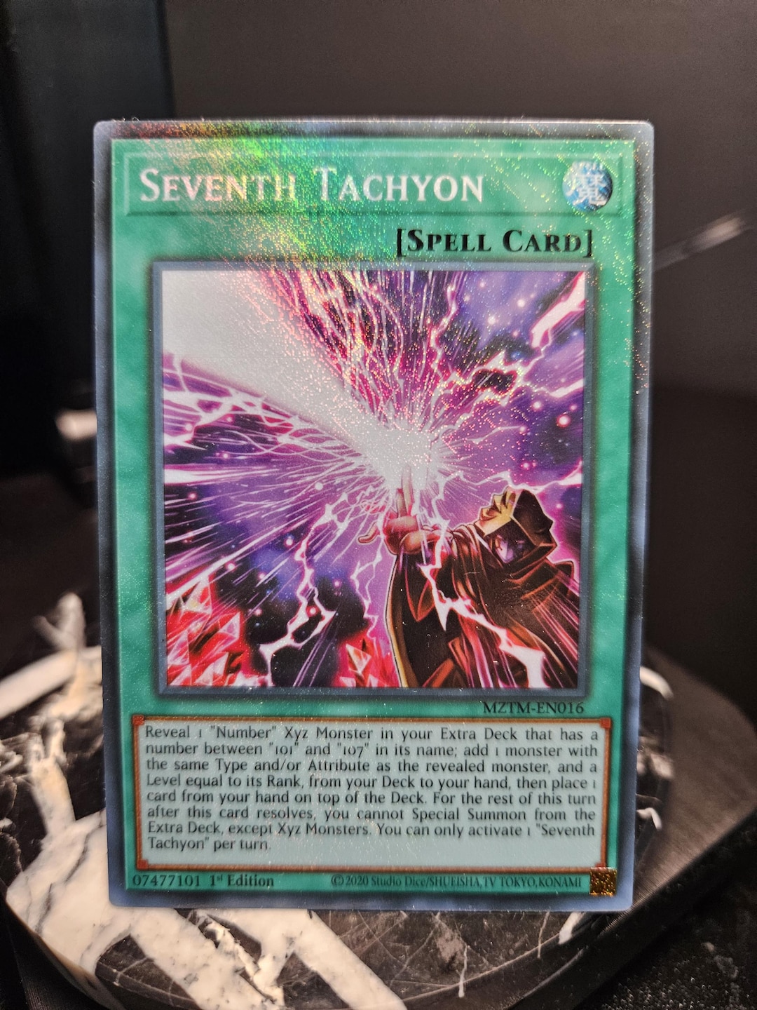 Seventh Tachyon - Secret Rare - 25th Quarter Century Secret Rare ...