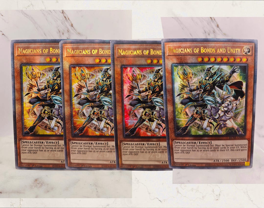 Set: Magicians of Bonds and Unity (all Colors) + Paladins - QCSR ...