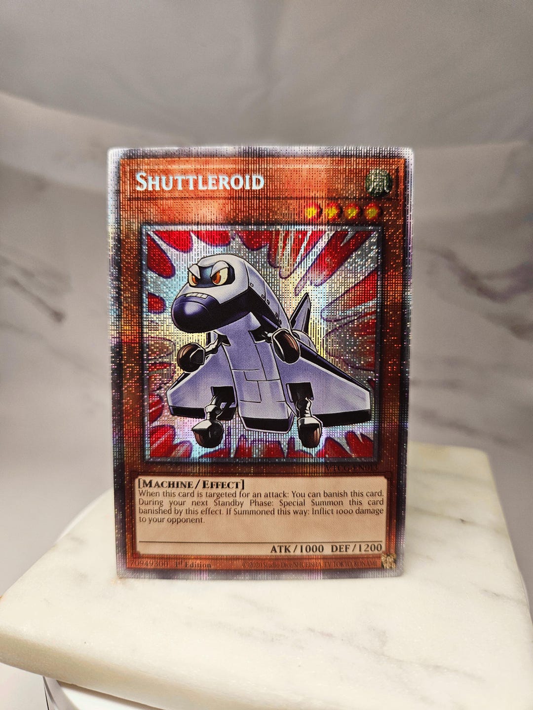 Shuttleroid (anime Exclusive) - Starlight Rare - Orica Proxy Card - Etsy