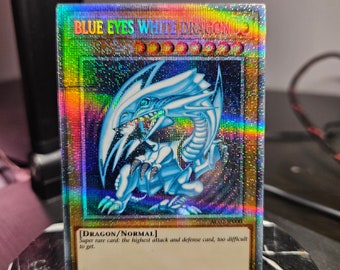 Blue-eyes White Dragon JMPS Art Ultra Starlight Prismatic Secret Rare Common Single or Playset ...