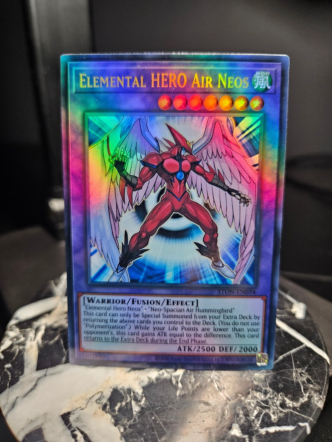 Elemental HERO Air Neos - Ultra - Prismatic Secret Rare - Starlight ...