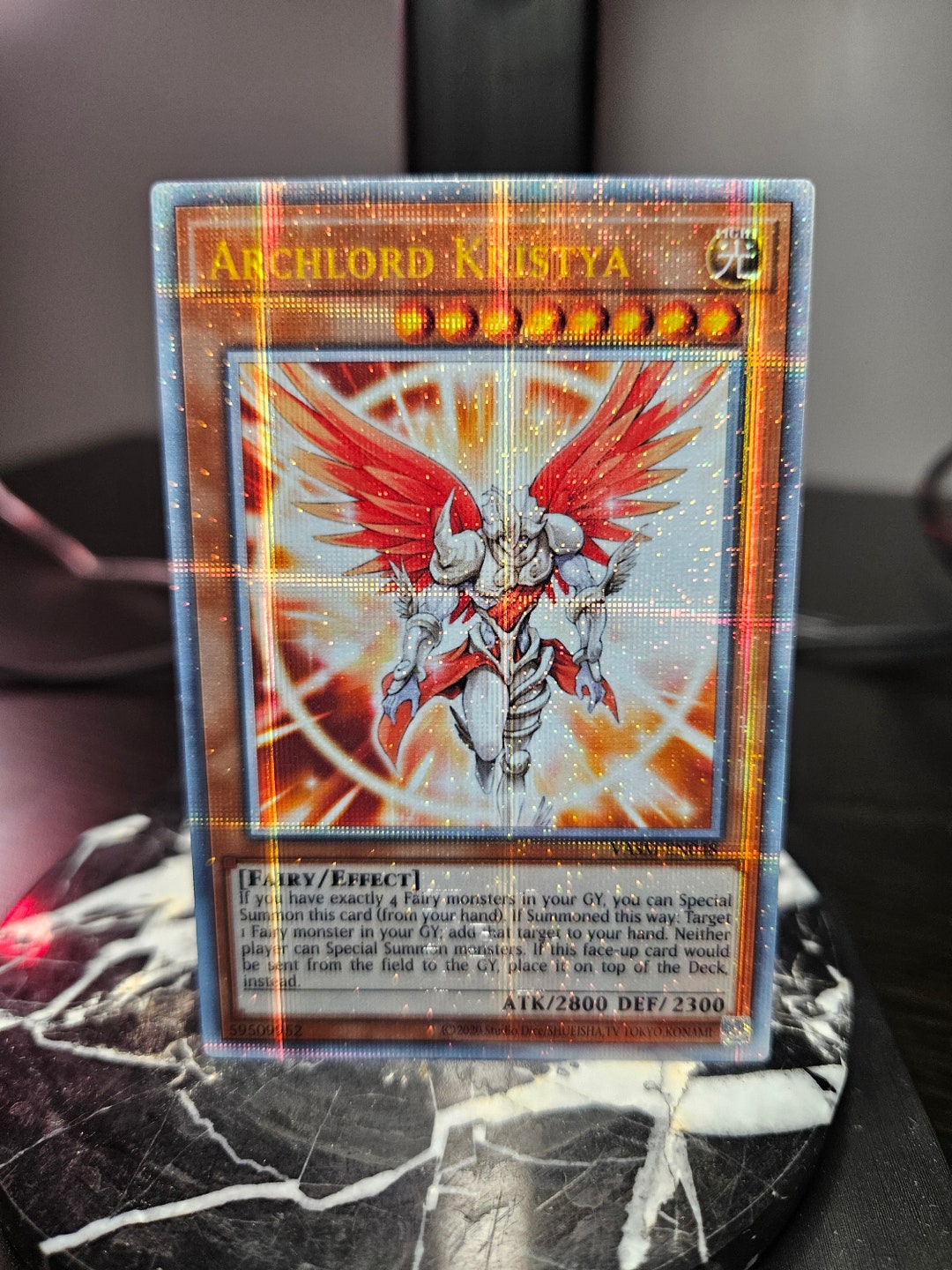 Archlord Kristya - 25th Anniversary Quarter Century Starlight Rare ...