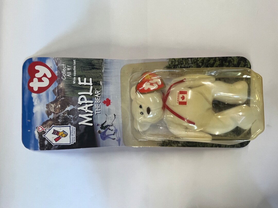 Beanie Babies Maple the Bear - Etsy