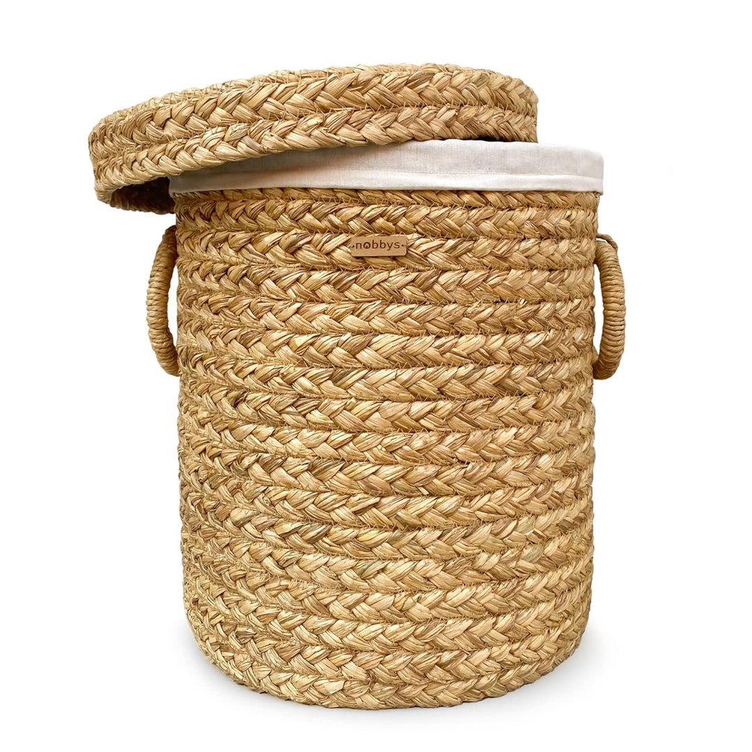 Eco-friendly Natural Bamboo Cane Jute Rope Hand Made Laundry - Etsy