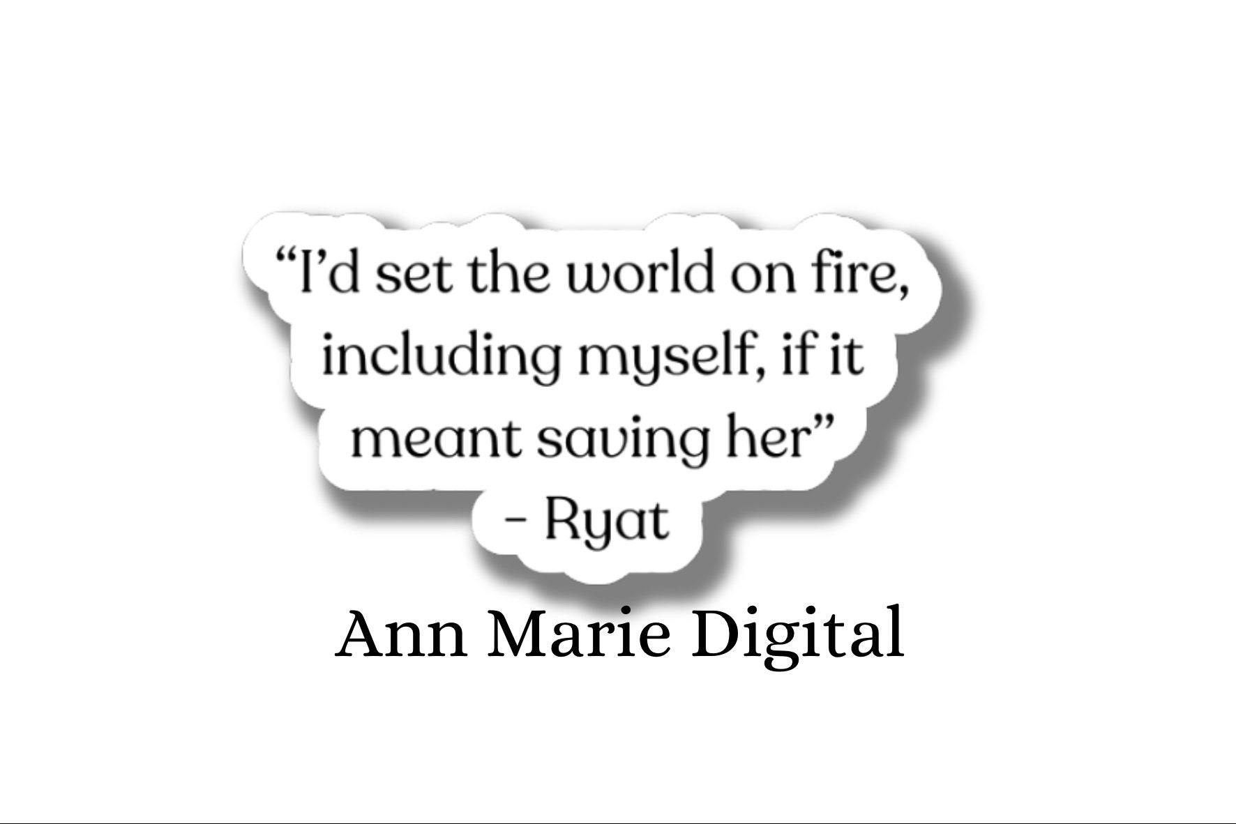 The Ritual Shantel Tessier Quote PNG. Booktok Sticker, Smut Sticker ...