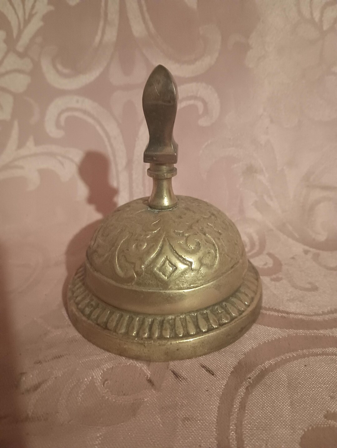 Vintage Victorian Eastlake Brass Table Top Bell - Etsy