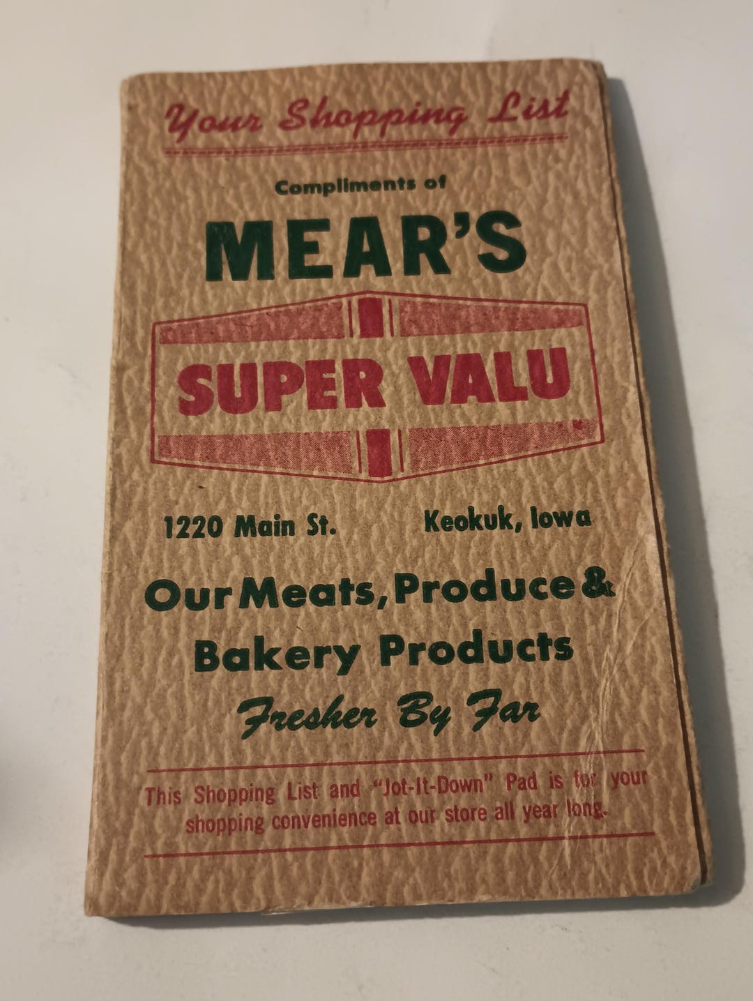 1920's Mears Old Blank Note Book - Etsy