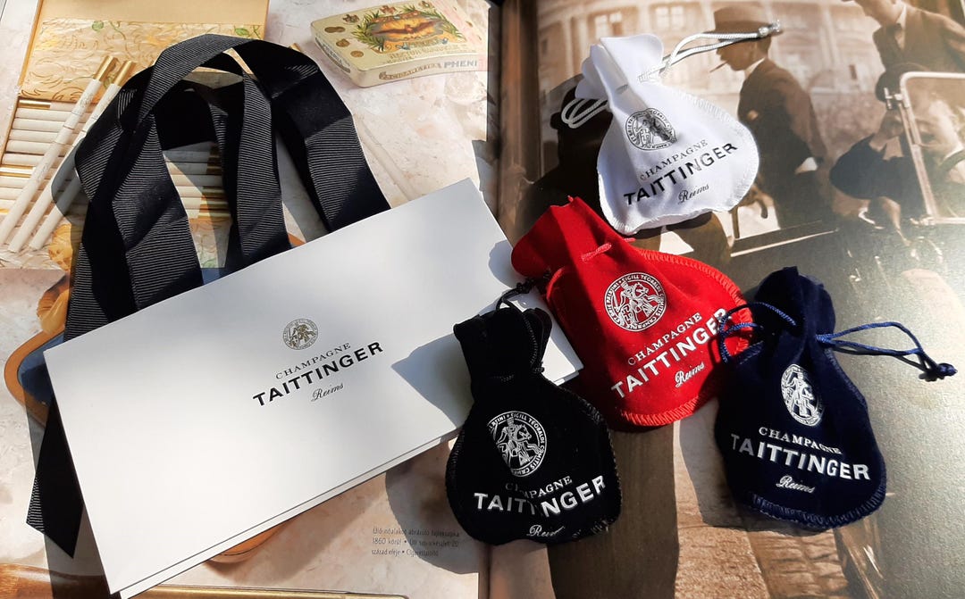 The Complete Collection of TAITTINGER Cufflinks Red, White, Blue ...