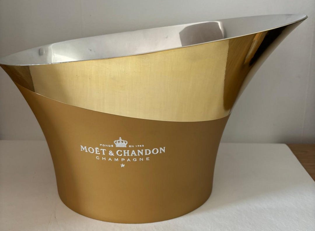 MOËT & CHANDON Multi Bottle Pewter Bucket Made by L'orfevrerie D'anjou ...