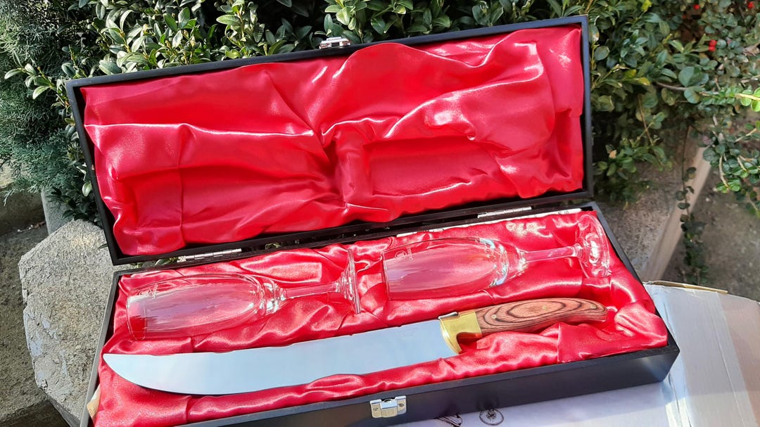 SABRAGE French Champagne Sabre in Its Original Gift Box With Two ...