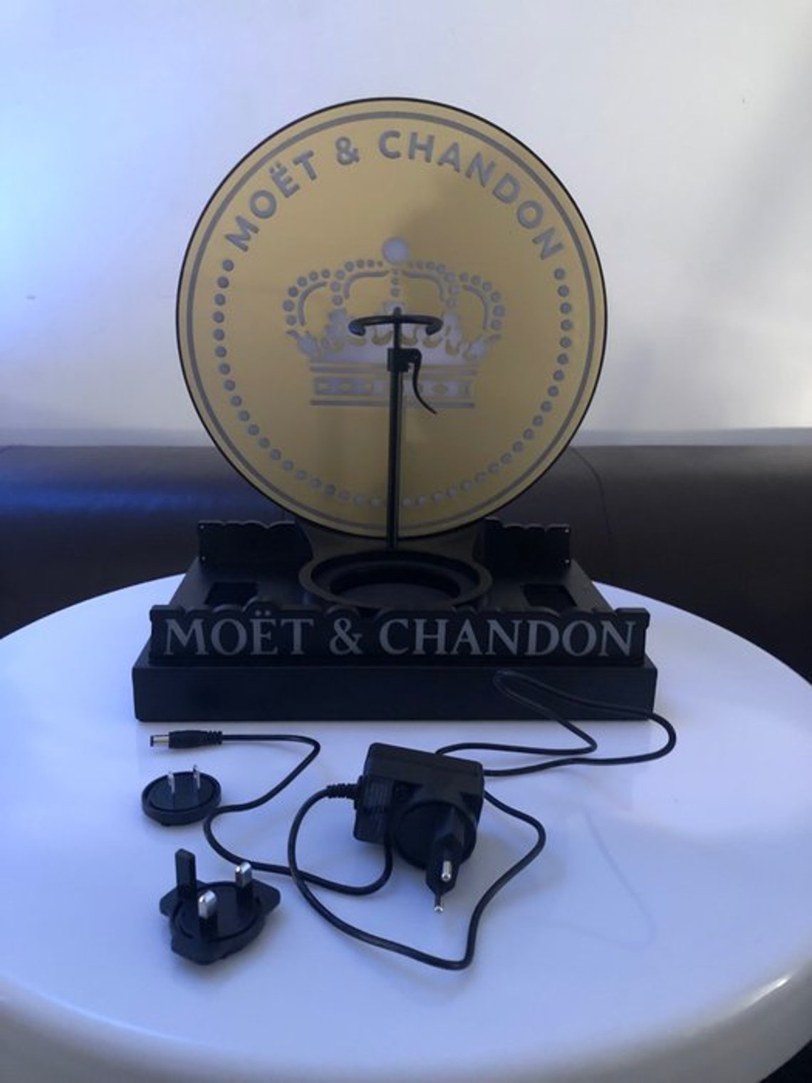 Moët & Chandon Colour-changing Bottle Display Stand, Luminous MOËT ...