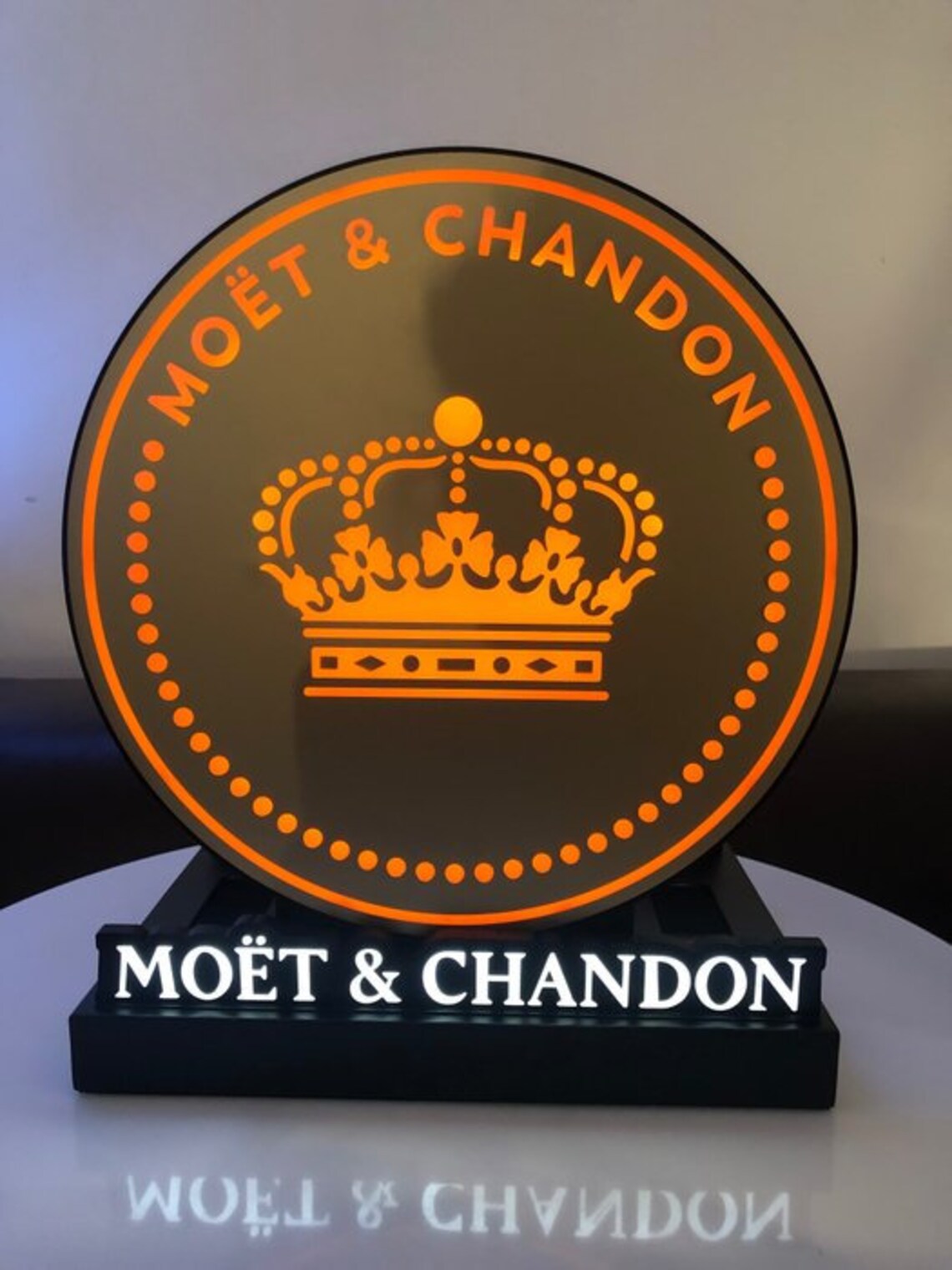 Moët & Chandon Colour-changing Bottle Display Stand, Luminous MOËT ...