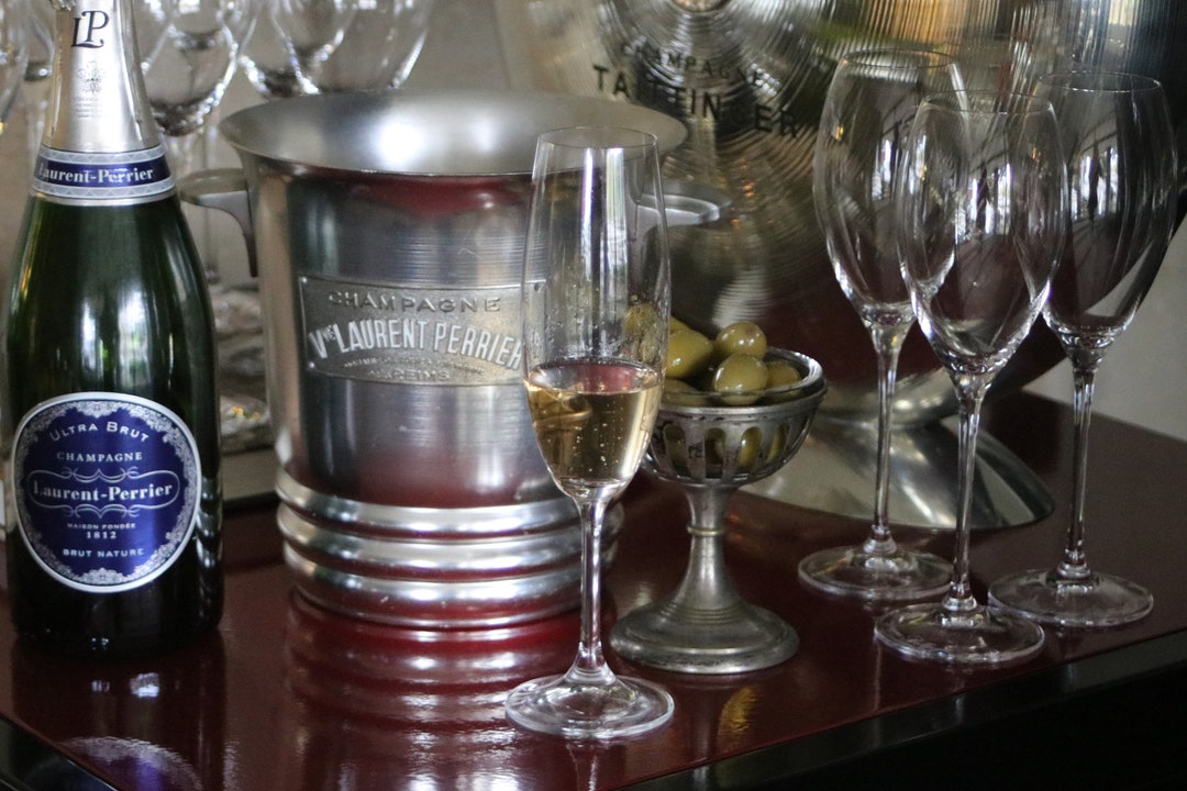 Vintage PERRIER French Art Deco Champagne Bucket Vve Laurent Perrier ...