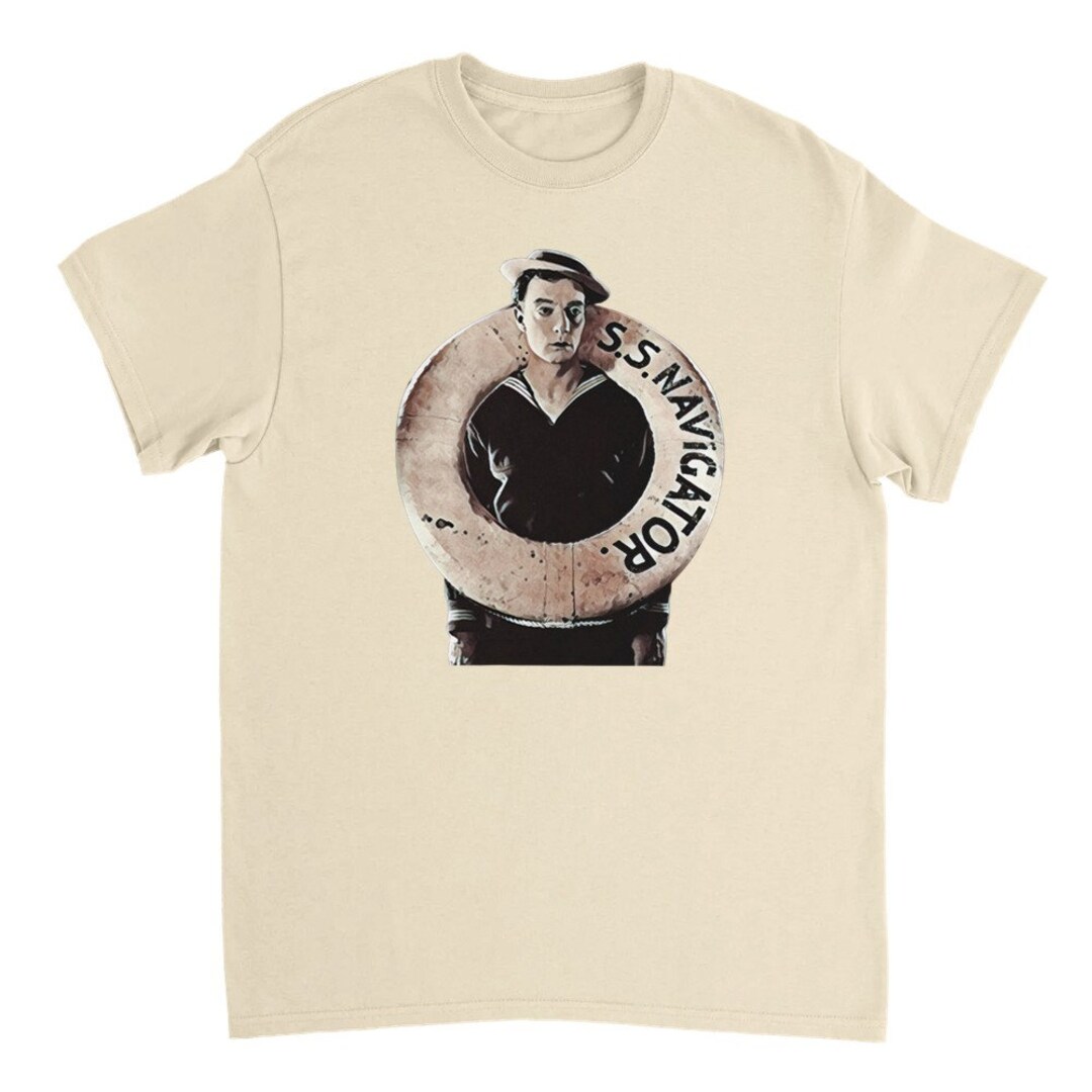 Iconic Buster Keaton Tee Vintage Movie Star Design Funny Actor Shirt - Etsy