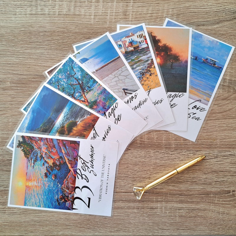 Greek Postcard - Etsy