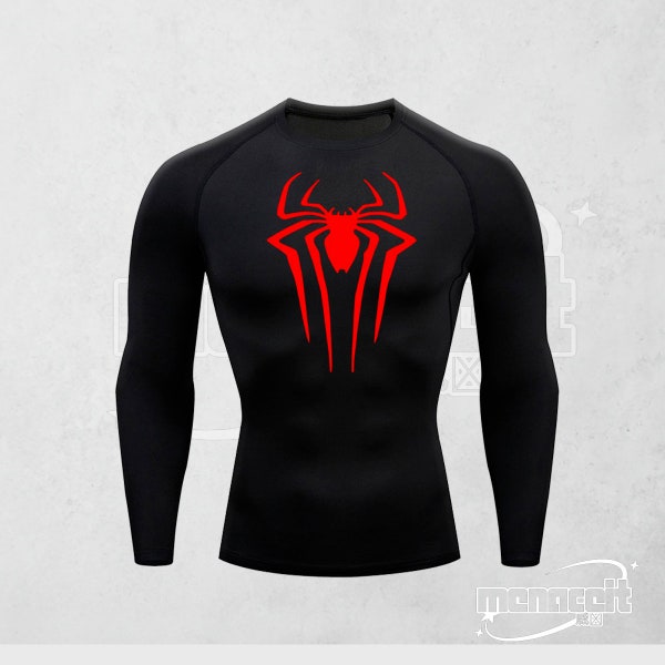 Spiderman Compression Shirt - Etsy