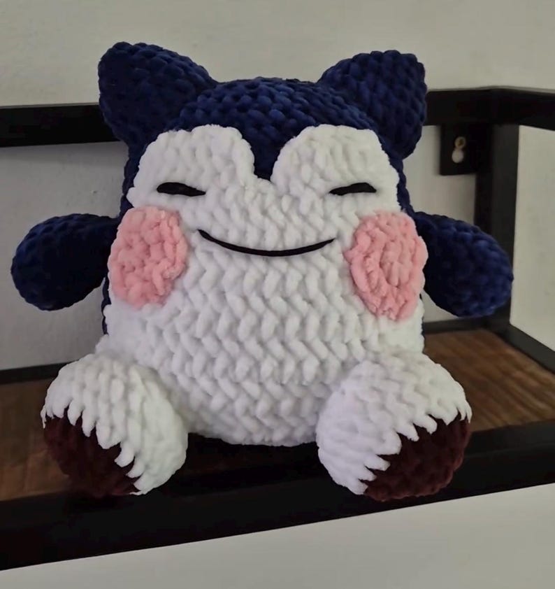 Snorlax Crochet Pattern - Etsy