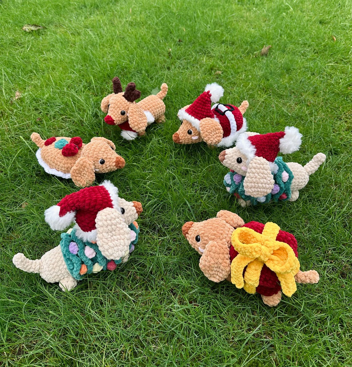 Christmas Pup Crochet Pattern - Etsy