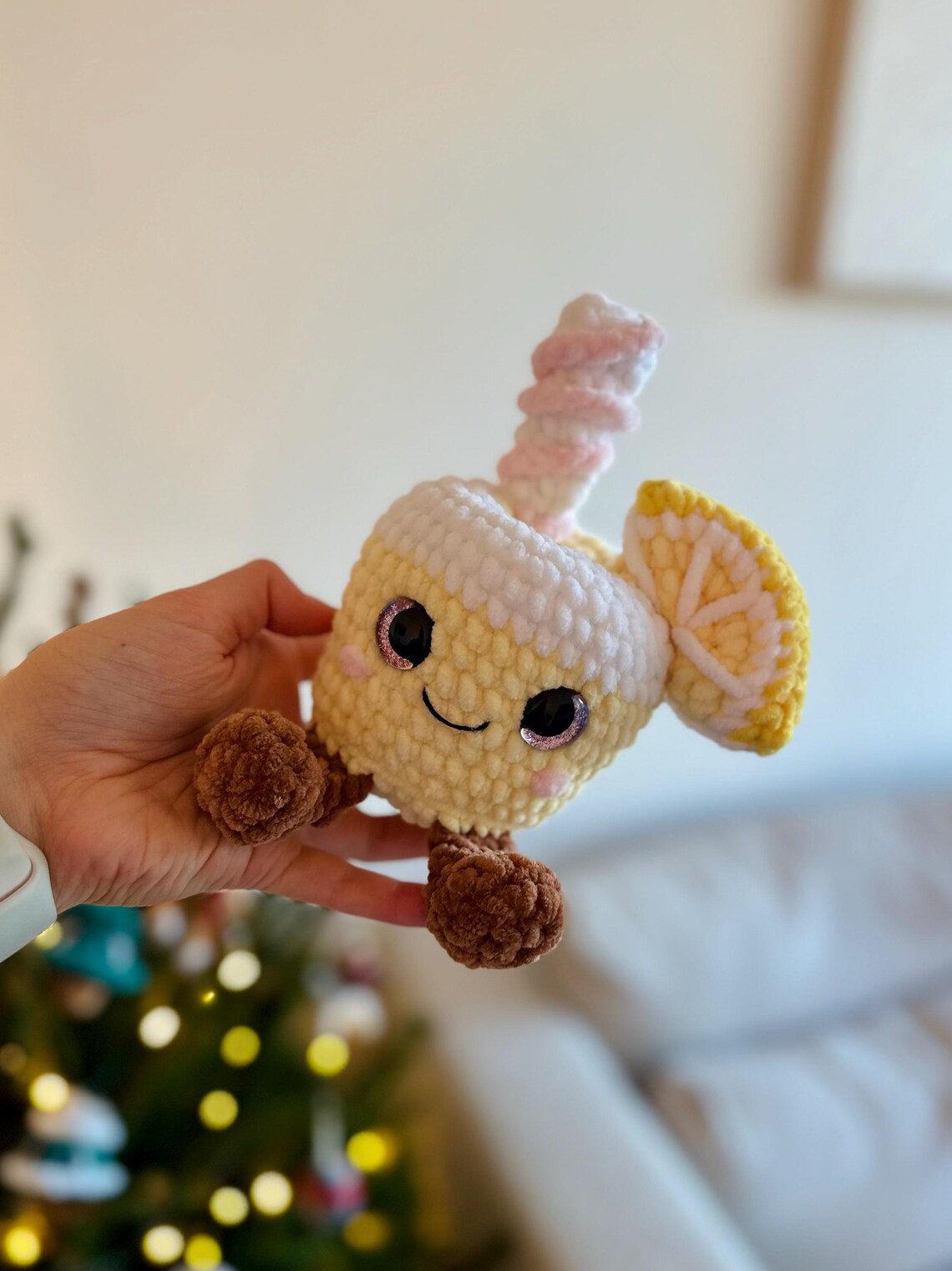Lemmie the Lemonade Crochet Pattern - Etsy