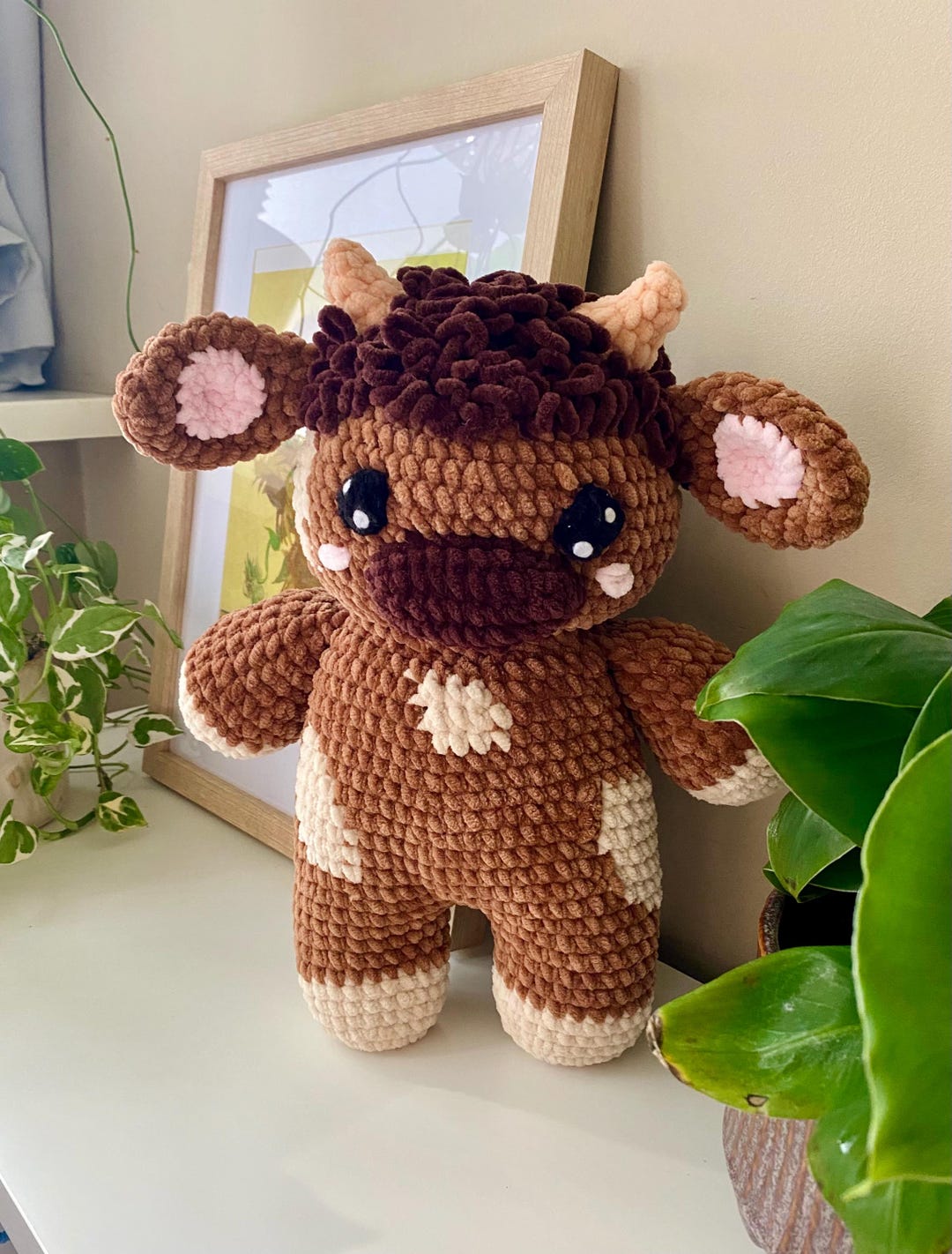 Cow Crochet Pattern - Etsy