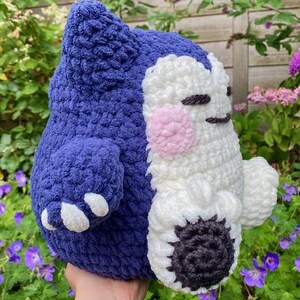 Snorlax Crochet Pattern - Etsy