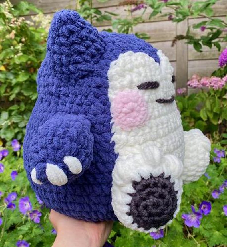 Snorlax Crochet Pattern - Etsy
