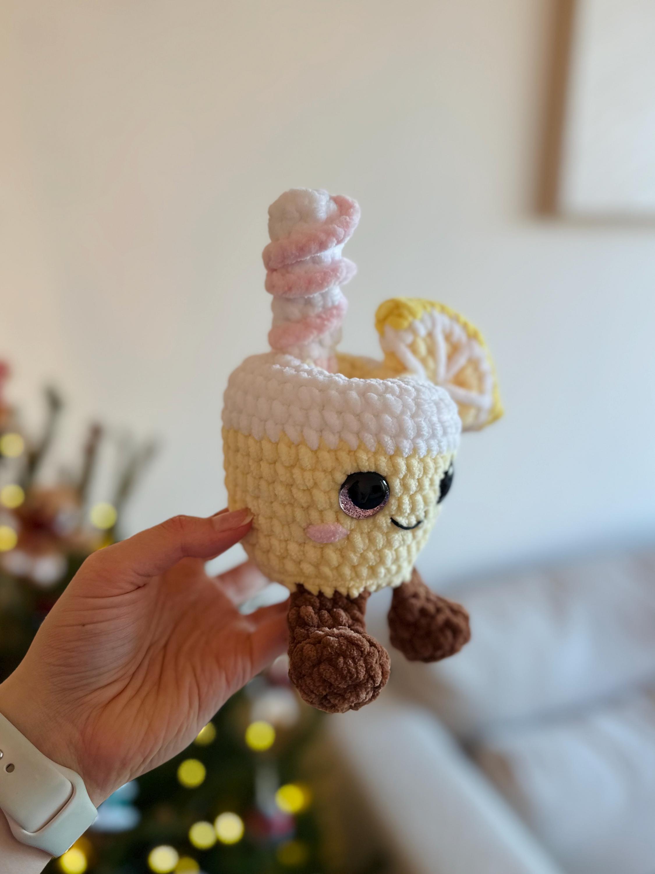 Lemmie the Lemonade Crochet Pattern - Etsy