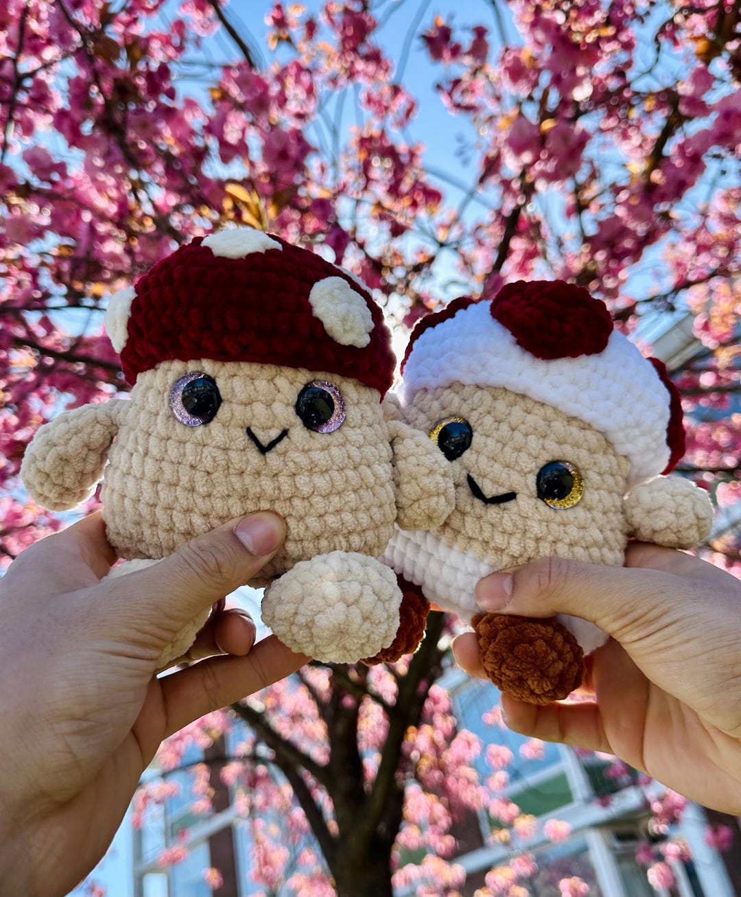 Mushroom Men Crochet Pattern - Etsy