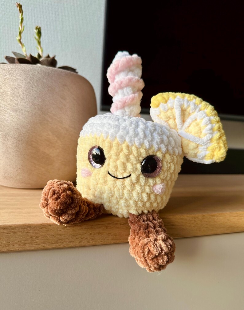 Lemmie the Lemonade Crochet Pattern - Etsy