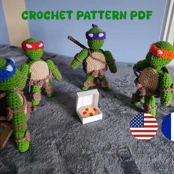 Tmnt Crochet - Etsy