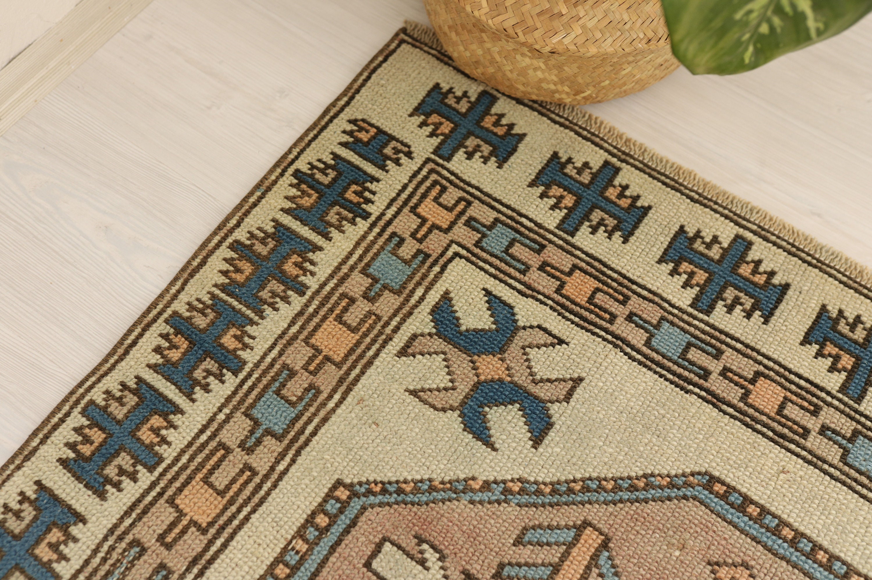 Natural Rug 4x6, Muted Colors Rug, 4x6 Soft Rug, Neutral Rug, Turkish ...