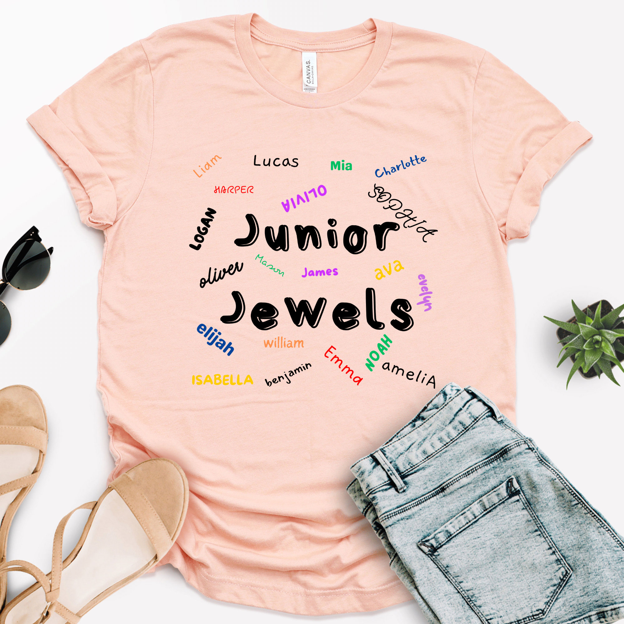 Custom Junior Jewels Shirt, Junior Jewels T-shirt, Trendy Shirt - Etsy