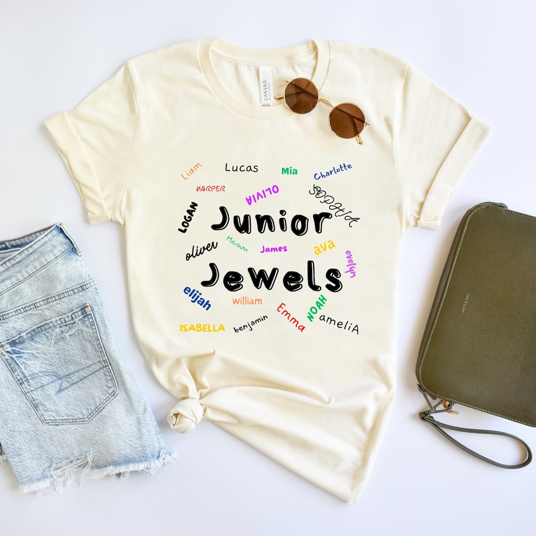Custom Junior Jewels Shirt, Junior Jewels T-shirt, Trendy Shirt - Etsy