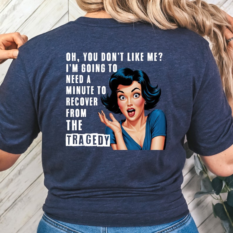 Sarcastic Pin-up Girl Shirt, Funny Shirt, Vintage Pin-up Girl Shirt ...