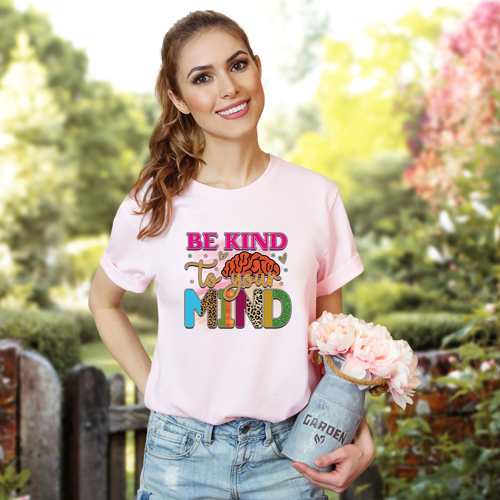 Be Kind to Your Mind Shirt, Mental Health, Motivational Tshirt ...