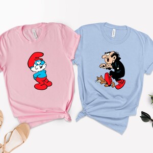 Smurfs Shirt, Smurf Family Shirt, Custom Birthday Shirt, Matching ...