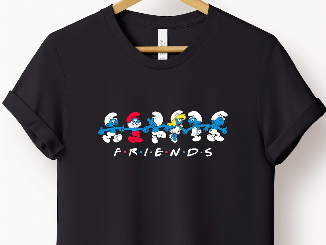 Smurfs Friends Shirt, Smurfs Birthday Shirt, Group Matching Tshirt ...